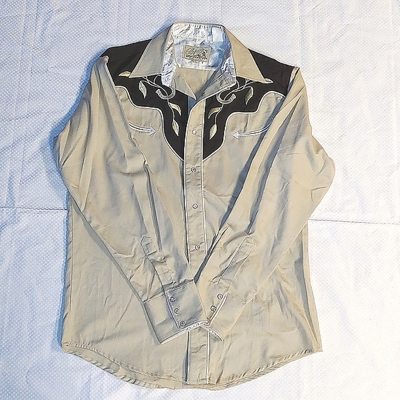 Roper | Shirts | Roper Western Wear Dress Shirt Mens M Worn And In ...